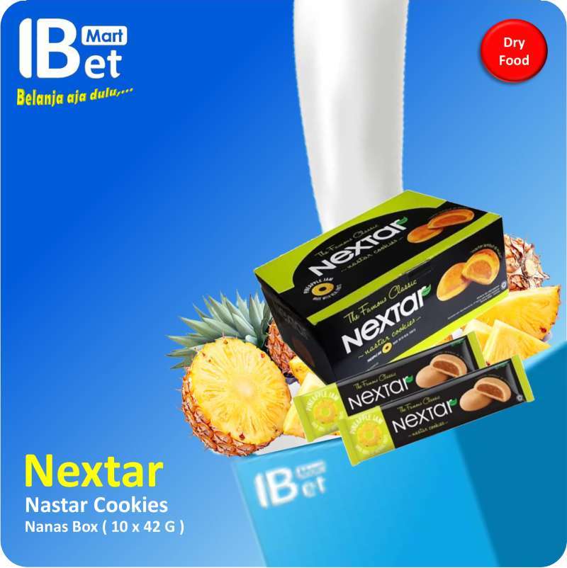 Promo Nextar Nastar Cookies Nanas Box ( 10 X 42 G ) Diskon 15% Di ...