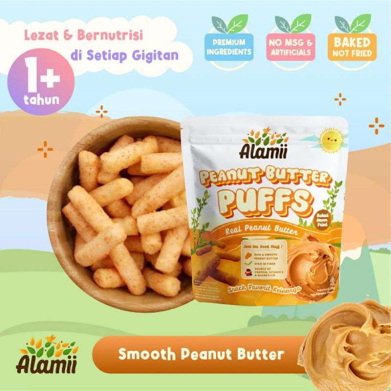 Jual Alamii Puffs Alamii Puff Cemilan / Snack Bayi & Anak Alami puff ...