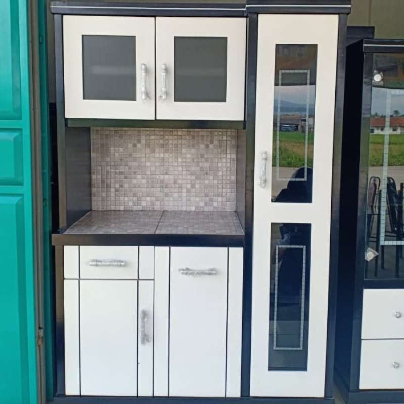 Jual Lemari Piring Dan Sayur Model Kitchen Set Di Seller Jaya Raharja ...