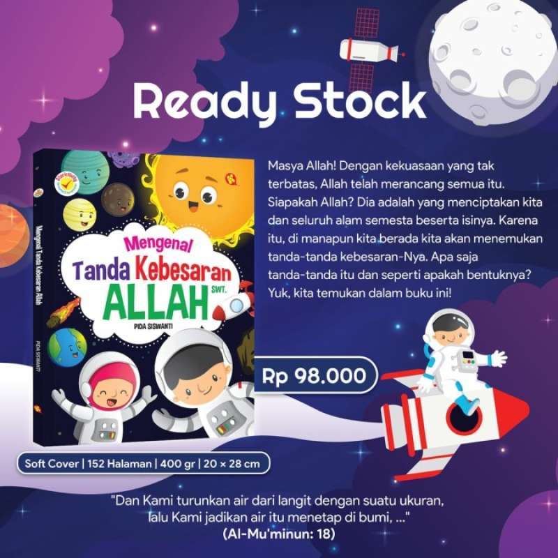 Promo Mengenal Tanda Kebesaran Allah Diskon 28% di Seller Pilihan Shop - Harapan Jaya, Kota ...
