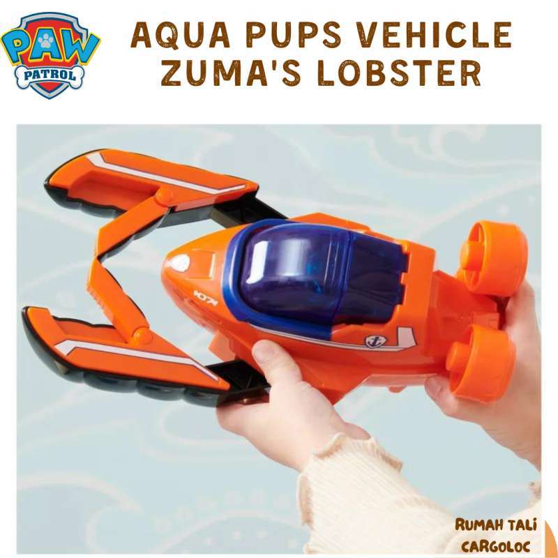 Jual PAW PATROL AQUA PUPS ZUMA LOBSTER VEHICLE di Seller Main Disini ... Jual PAW PATROL AQUA PUPS ZUMA LOBSTER VEHICLE di Seller Main Disini ...