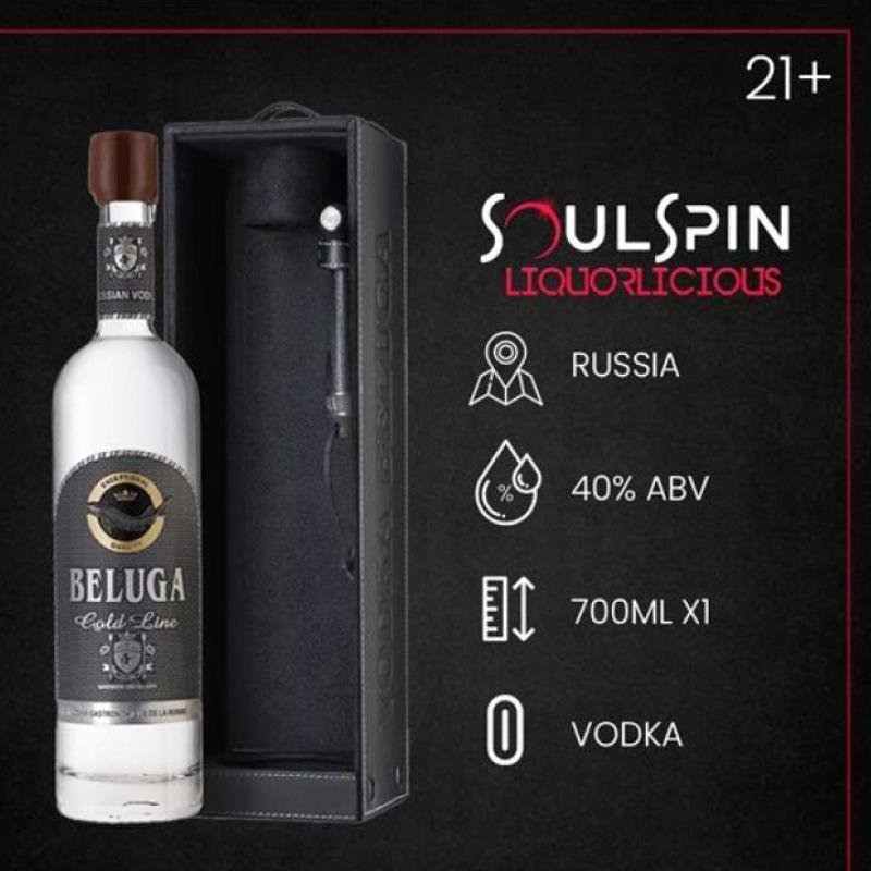 Jual Beluga Gold Line Vodka 700ml di Seller Beer Bros Indonesia Official Store - Pegadungan ...