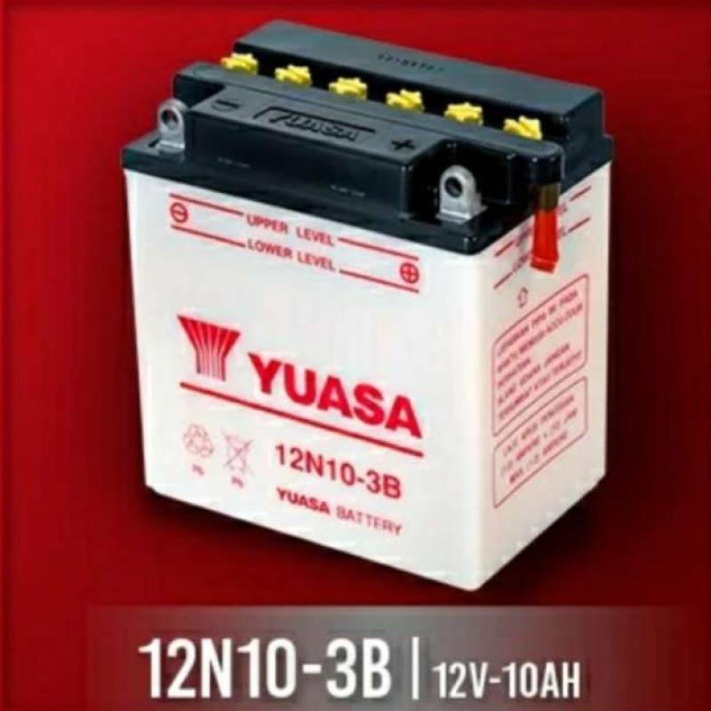 Promo AKI ACCU MOTOR SUZUKI THUNDER 250 ORIGINAL YUASA 12N10 3B BASAH ...