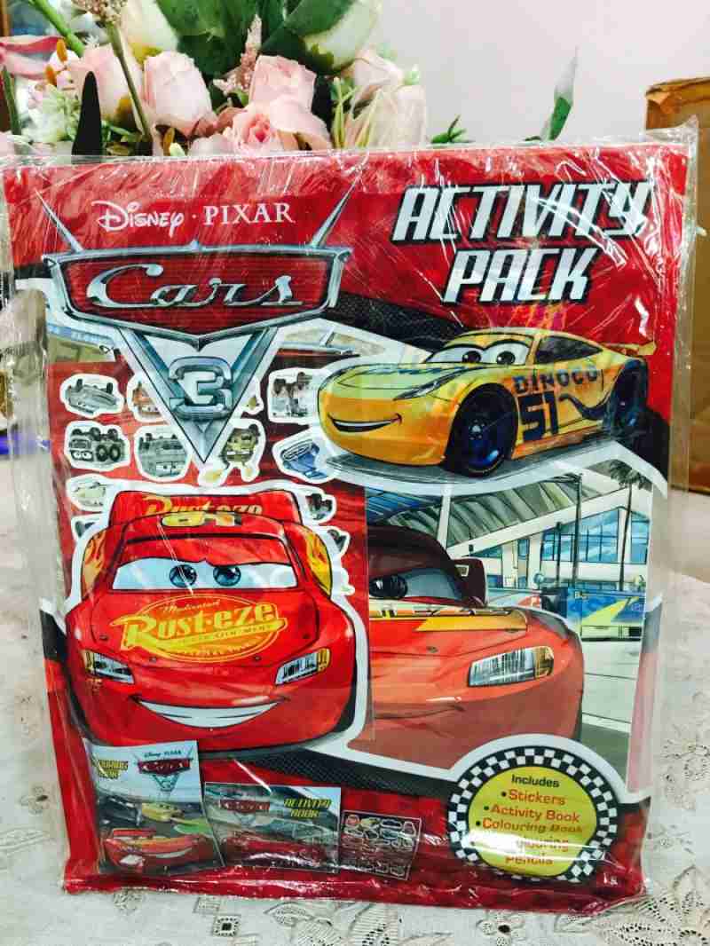 Jual Cars 3 Activity Book Disney Pixar/Buku Aktivitas Anak Disney Cars ...