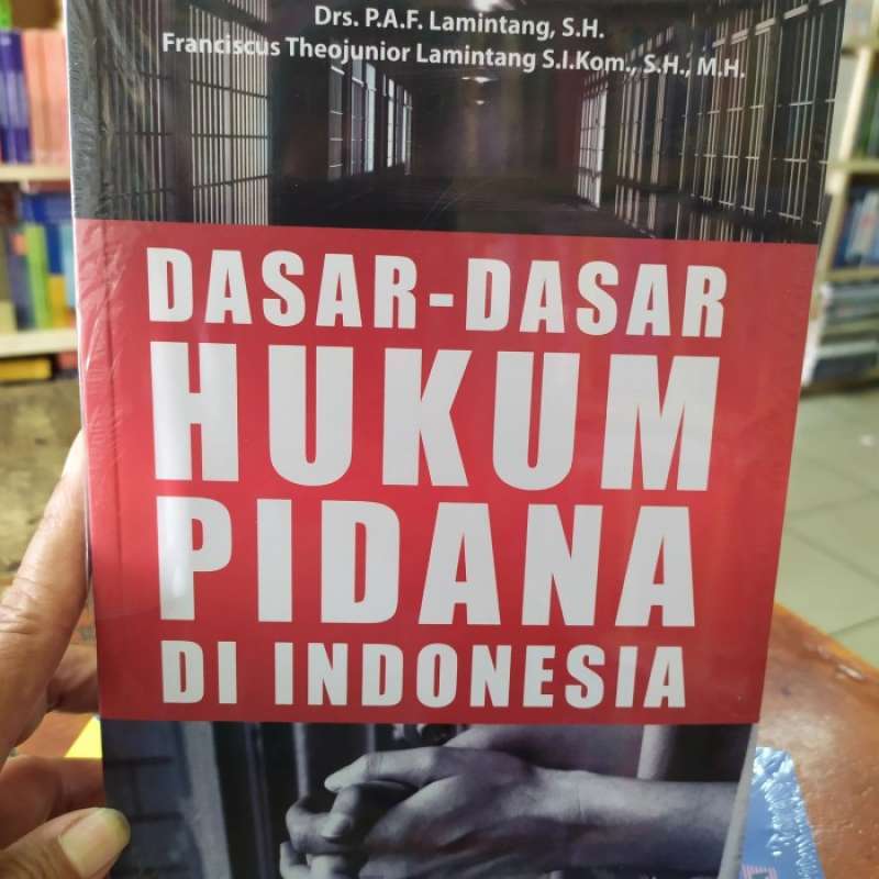 Jual Dasar-Dasar Hukum Pidana Di Indonesia Drs Lamintang di Seller Zenoo Store - Duren Tiga ...