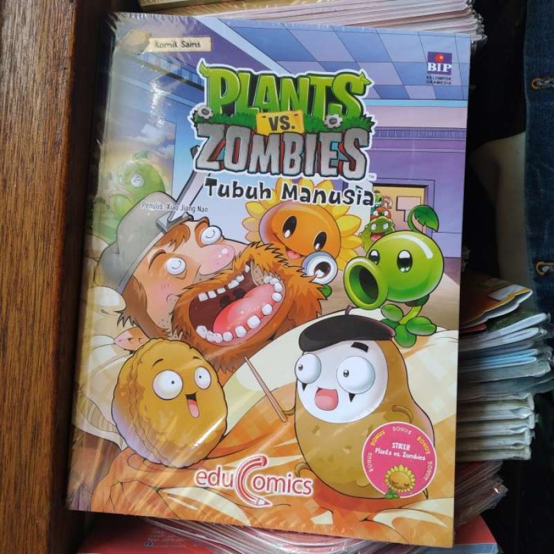 Jual BUKU KOMIK SAINS PLANTS VS ZOMBIES TUBUH MANUSIA di Seller Pilihan ...