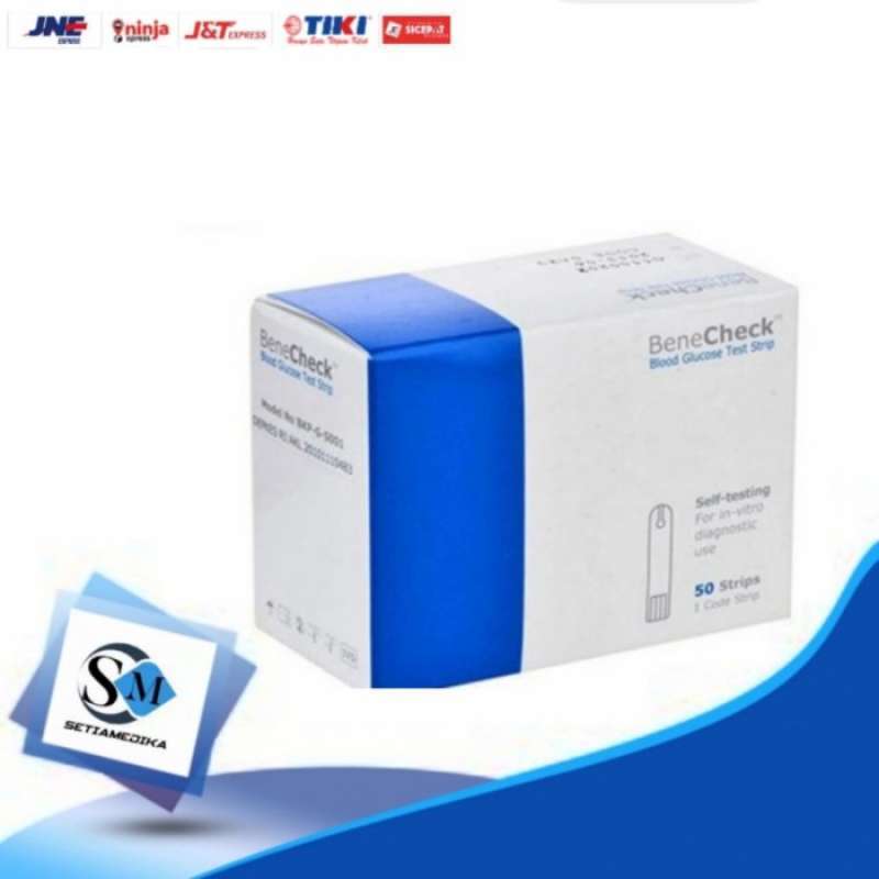 Promo Strip Benecheck Glucose Plus Isi 50 Pcs Diskon 23% di Seller ...