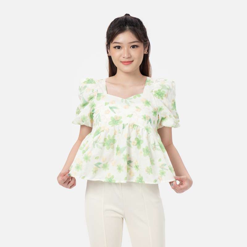 Jual Blus Motif Bunga Model Terbaru & Kekinian - Harga Diskon Juli 2024 ...