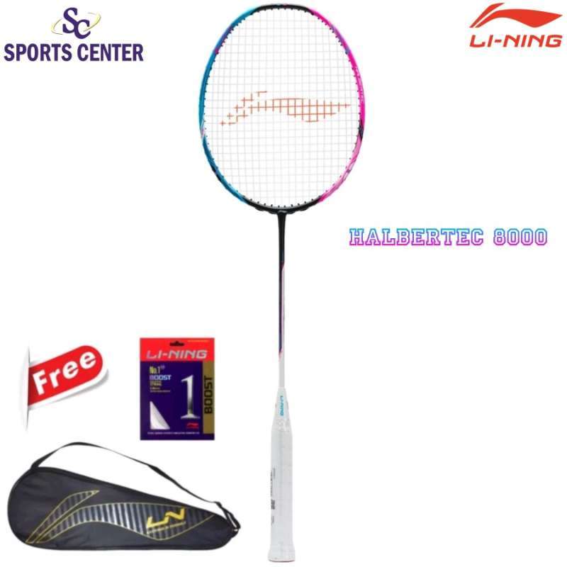 Promo New Raket Badminton Lining Halbertec 8000 - 4U Diskon 17% di ...