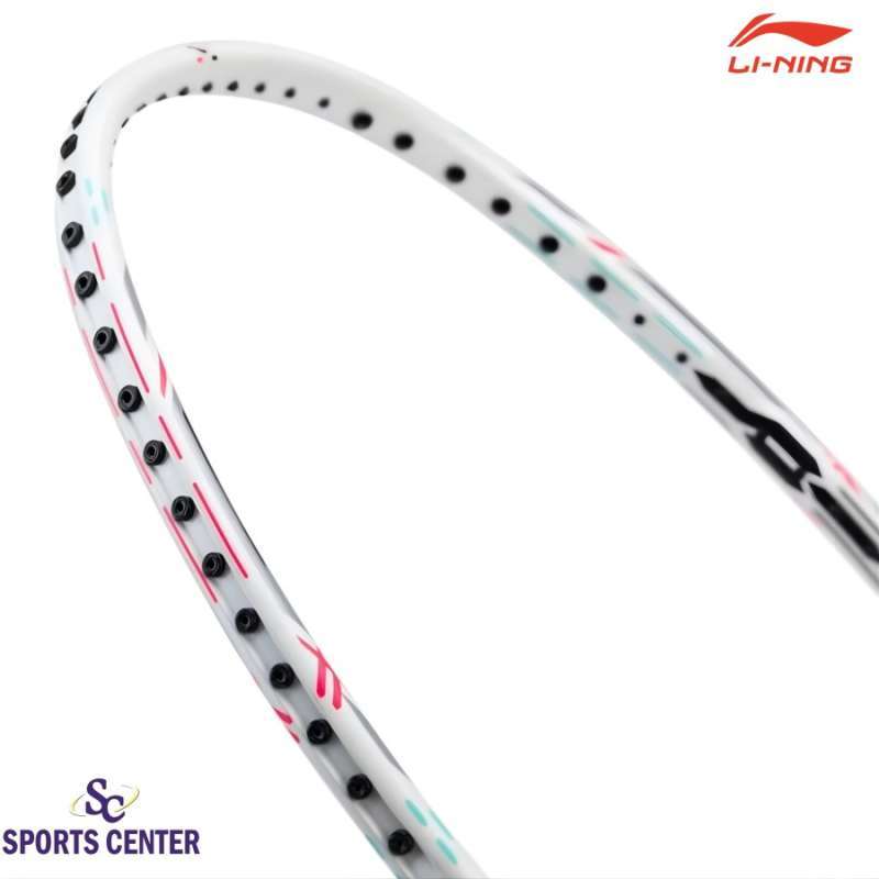 Promo New Raket Badminton Lining Axforce Light Cannon Aypt311 White ...