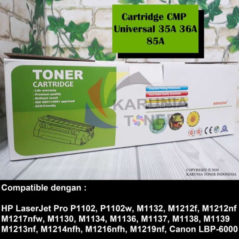 Promo Toner Cartridge Compatible Printer Hp Laserjet 35A Ce285A P1100 P1102 Diskon 23% di Seller ...