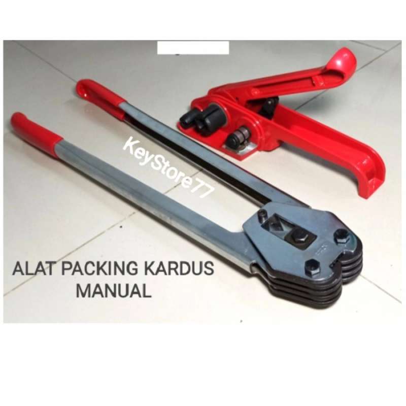 Promo Alat Packing Kardus Manual Mesin Straping Band Tali Klem Pengikat ...