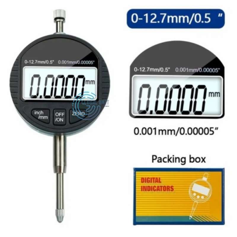 Promo 0-12.7 0,001mm Dial Micro Indicator Dti Probe Measurement ...