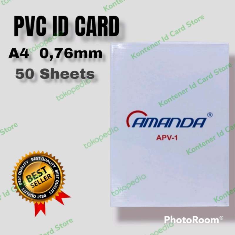 Jual kertas pvc id card a4 isi 50 di Seller AGEYO - Cengkareng Timur ...