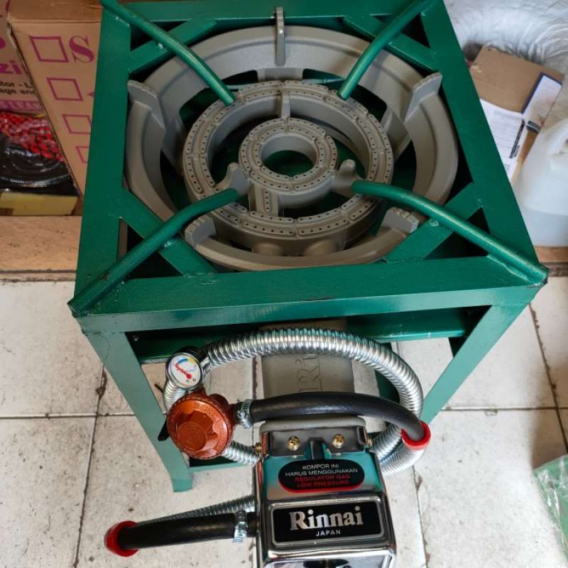 Jual Kompor Gas Api Besar/api Seribu Rinnai 1set Lengkap + Tungku ...