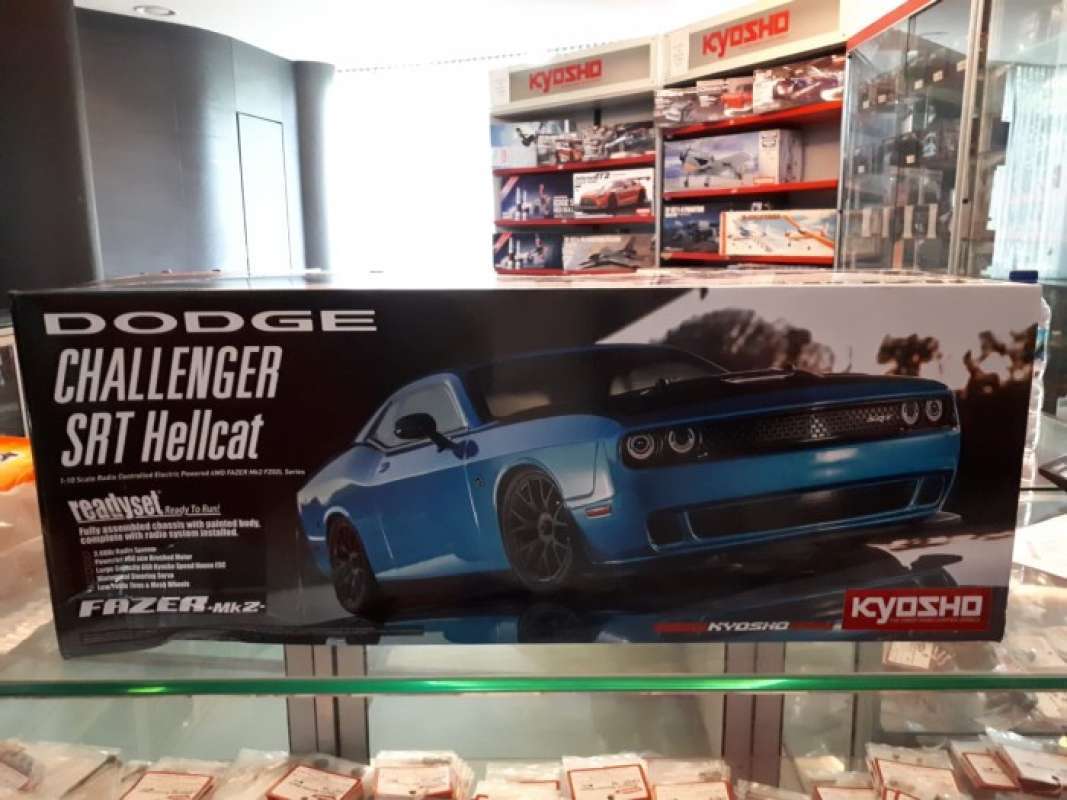 Promo Kyosho 1/10 RC EP Fazer MK2 FZ02L 2015 Dodge Challenger SRT ...