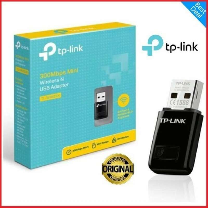 Jual Tp-link Usb Wifi Receiver Adapter Tl-wn823n 300 Mbps Di Seller ...