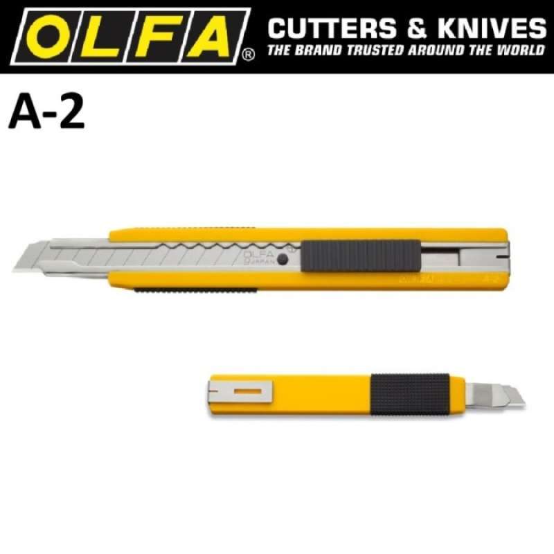 Promo Cutter A-2 Olfa Pisau Cutter 9 Mm Snap-off Blade Diskon 23% Di Seller Akurima Store ...