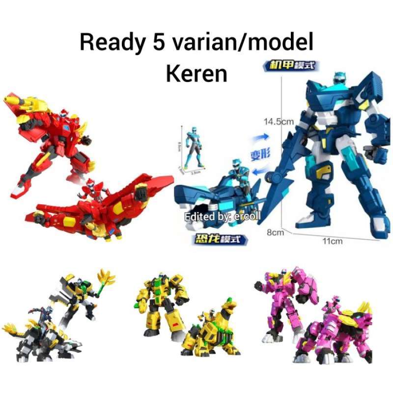 Promo Mainan Robot Mini Force Robot Miniforce Diskon 23% Di Seller ...