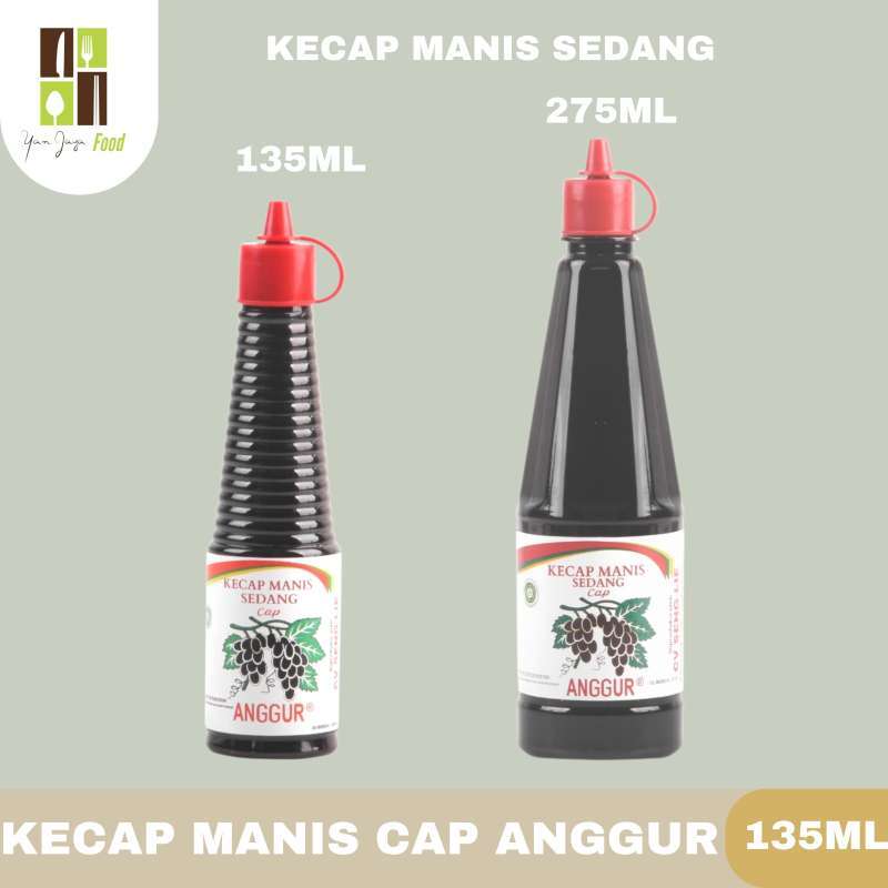 Jual Kecap Manis Cap Anggur / Senglie / Kecap Manis Sedang / Kecap ...