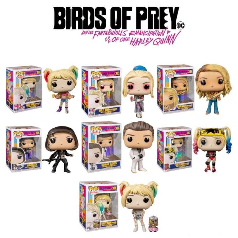 Jual Original Funko Pop! Set Promotion Dc Heroes Birds Of Prey - (7 Items) Di Seller Toys Island ...