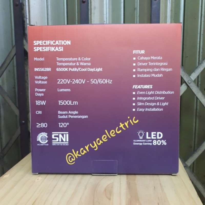 Jual Lampu Led Panel Downlight Inlite In Lite 18Watt Bulat Outbow Putih ... Jual Lampu Led Panel Downlight Inlite In Lite 18Watt Bulat Outbow Putih ...
