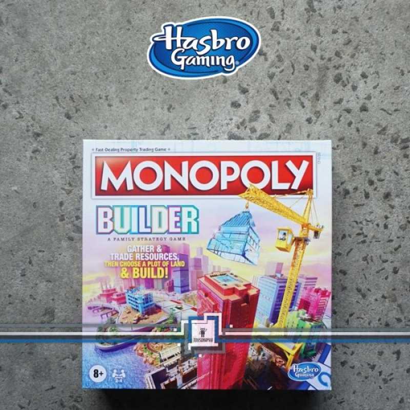 Promo Monopoly Builder Board Game Monopoli Tower Building Diskon 13% di ...