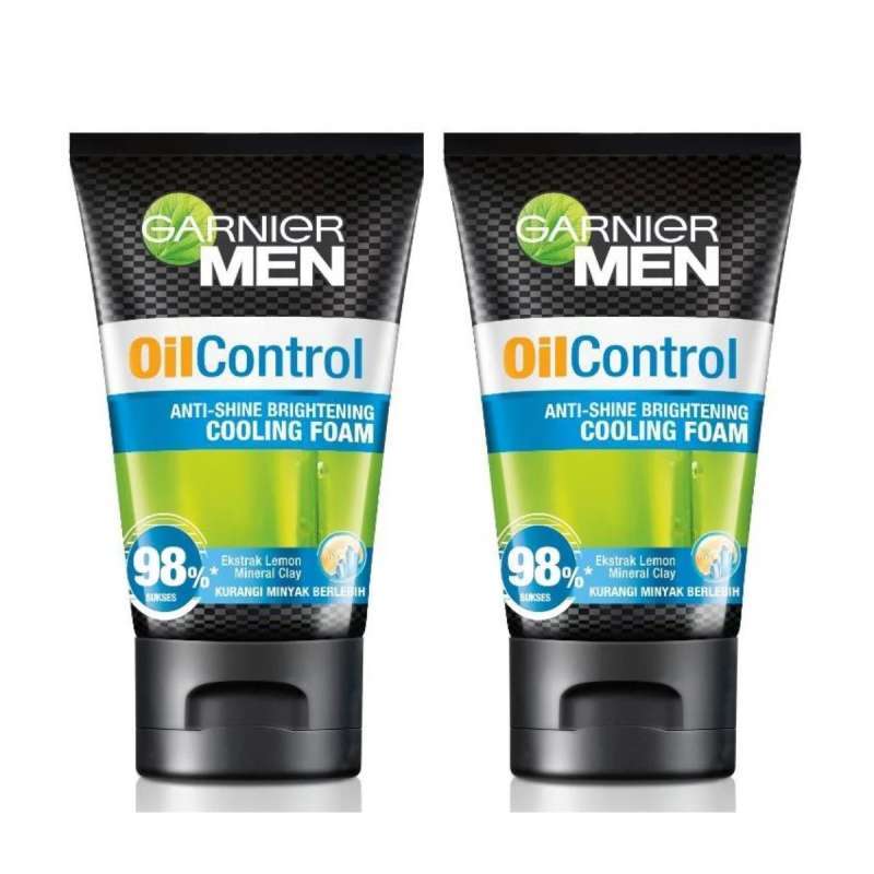 Jual Garnier Men Turbolight Oil Control Cooling Facial Foam Skin Care ...
