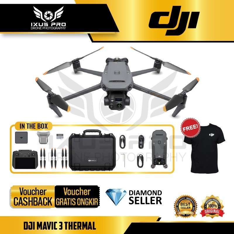Promo Dji Mavic 3 Thermal Drone Diskon 1% Di Seller Ixuspro - Mangga ...