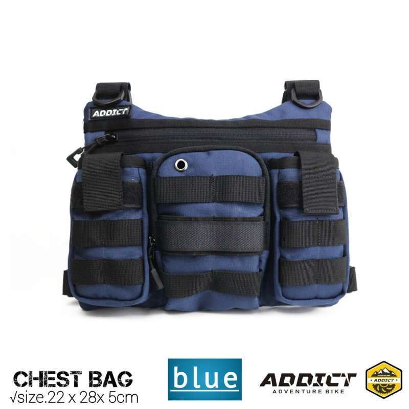 Jual Chest Bag Ransel Tas Rompi Tas Dada Addict di Seller Addict ...