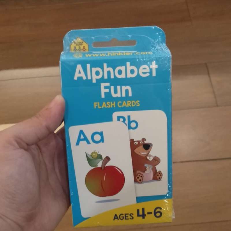 Promo school zone alphabet fun flash cards Diskon 2% di Seller Zenonn ...