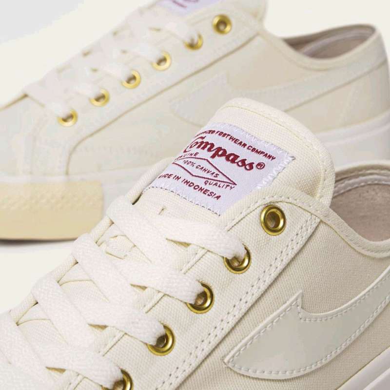 Jual Sepatu Compass Gazelle Low - Cream Di Seller Bataviatownmarket ...