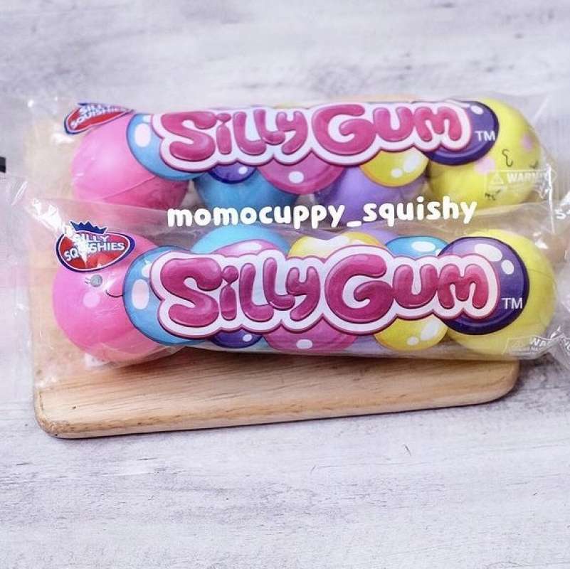 Jual Limited Stock Squishy Licensed Silly Gum By Silly Squishies Di ...
