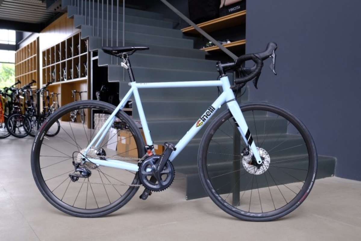 Promo Cinelli Nemo Tig Road Disc Bike Shimano Ultegra - Blue Sky Diskon ...