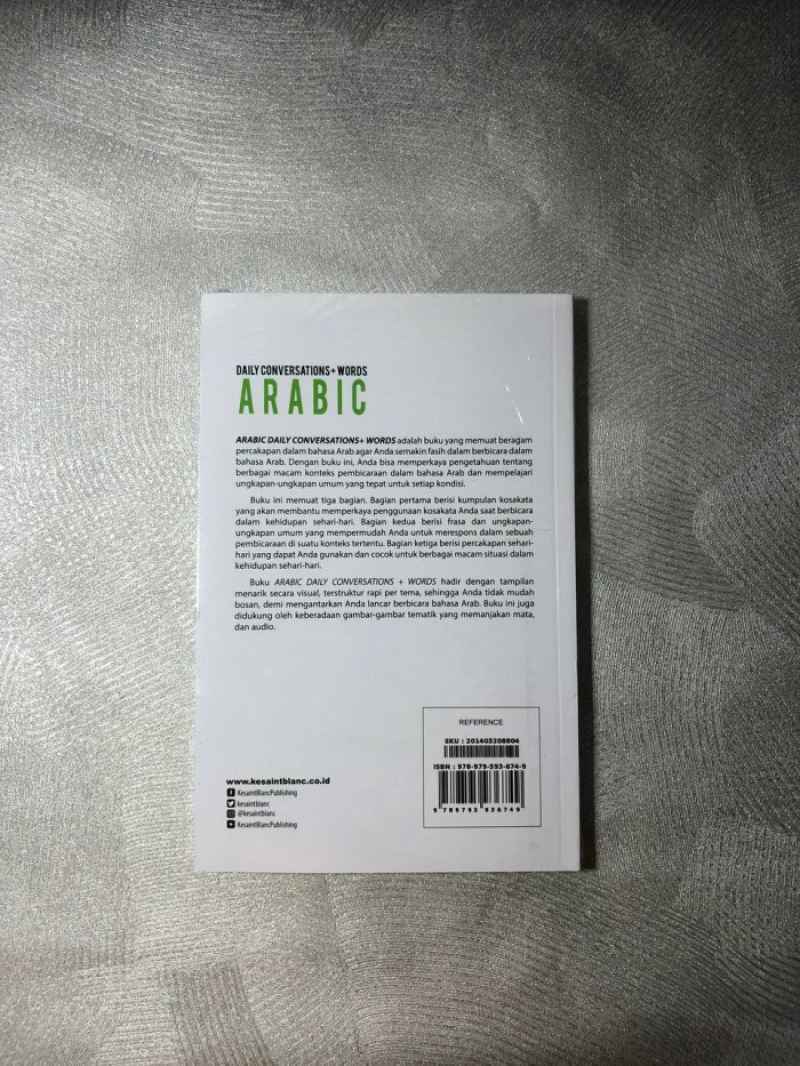 Jual Buku Belajar Percakapan Bahasa Arab Scan Qr Code di Seller Zenoo ...