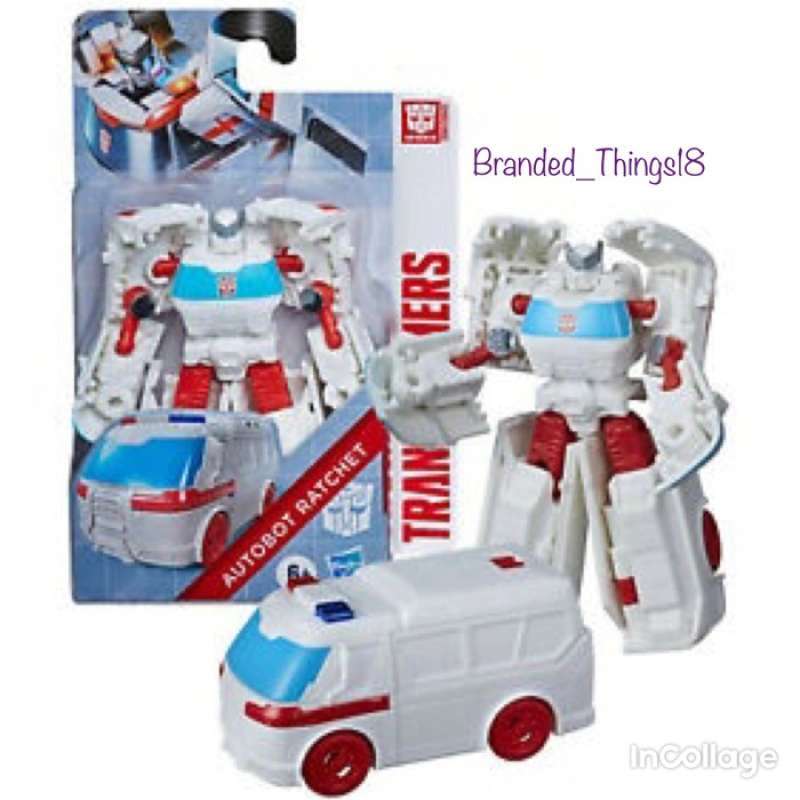 Jual Transformers Autobot Ratchet Robot Ambulance Cyberverse Figure ...