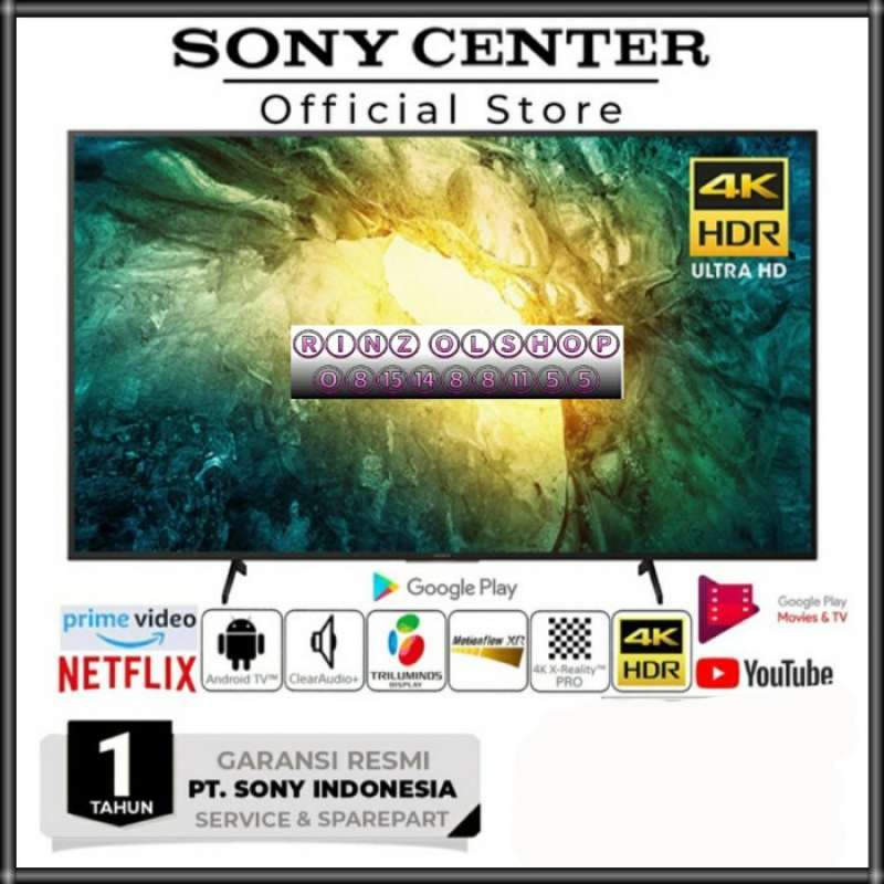 Promo LED TV SONY KD-65X7500H SMART TV UHD 4K ANDROID 65x7500 Diskon 20% di Seller khakim tech ...