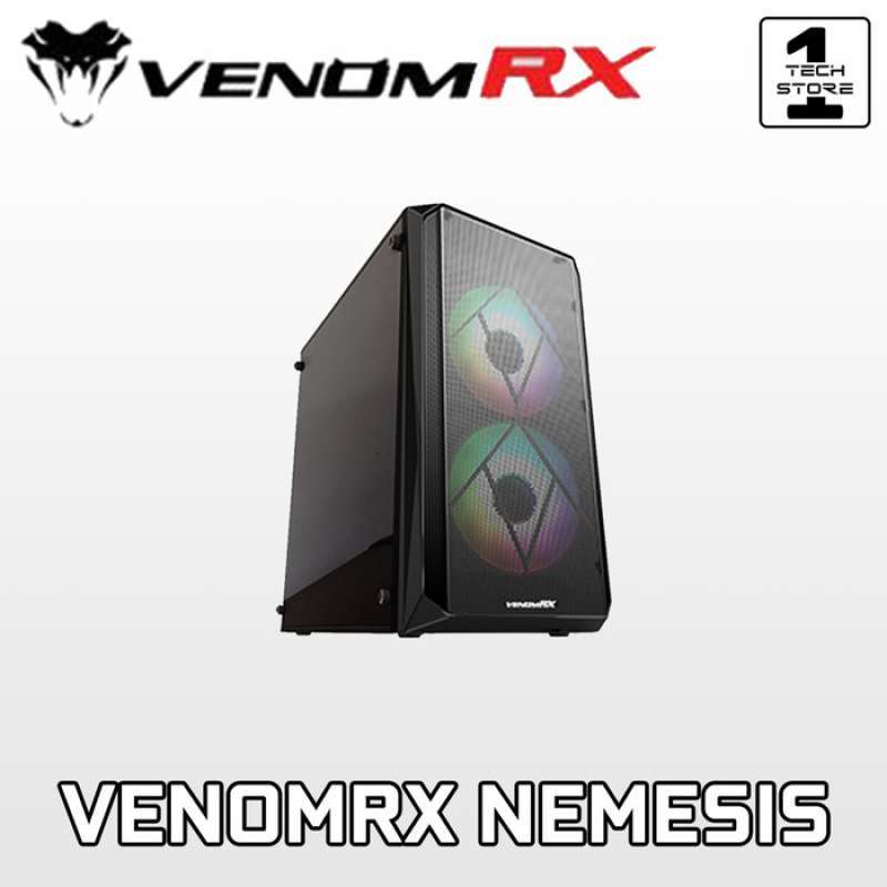Promo Casing VenomRX Nemesis |Micro-ATX|Minimalis|Side Window|RGB ...