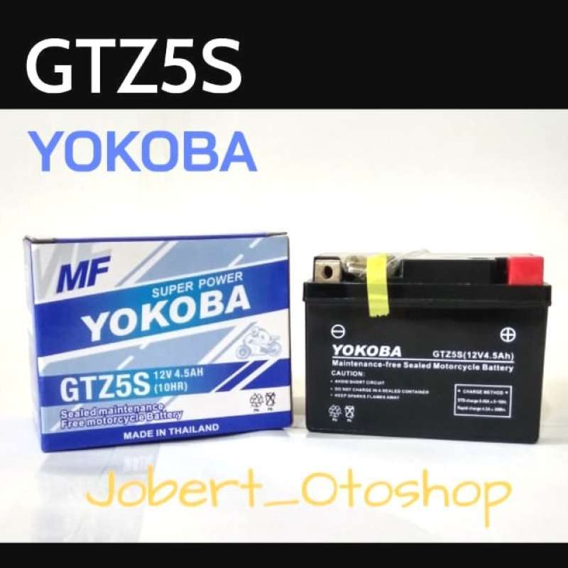 Promo Aki Motor Gtz5S Yokoba Diskon 17% di Seller Golden Victory Music ...