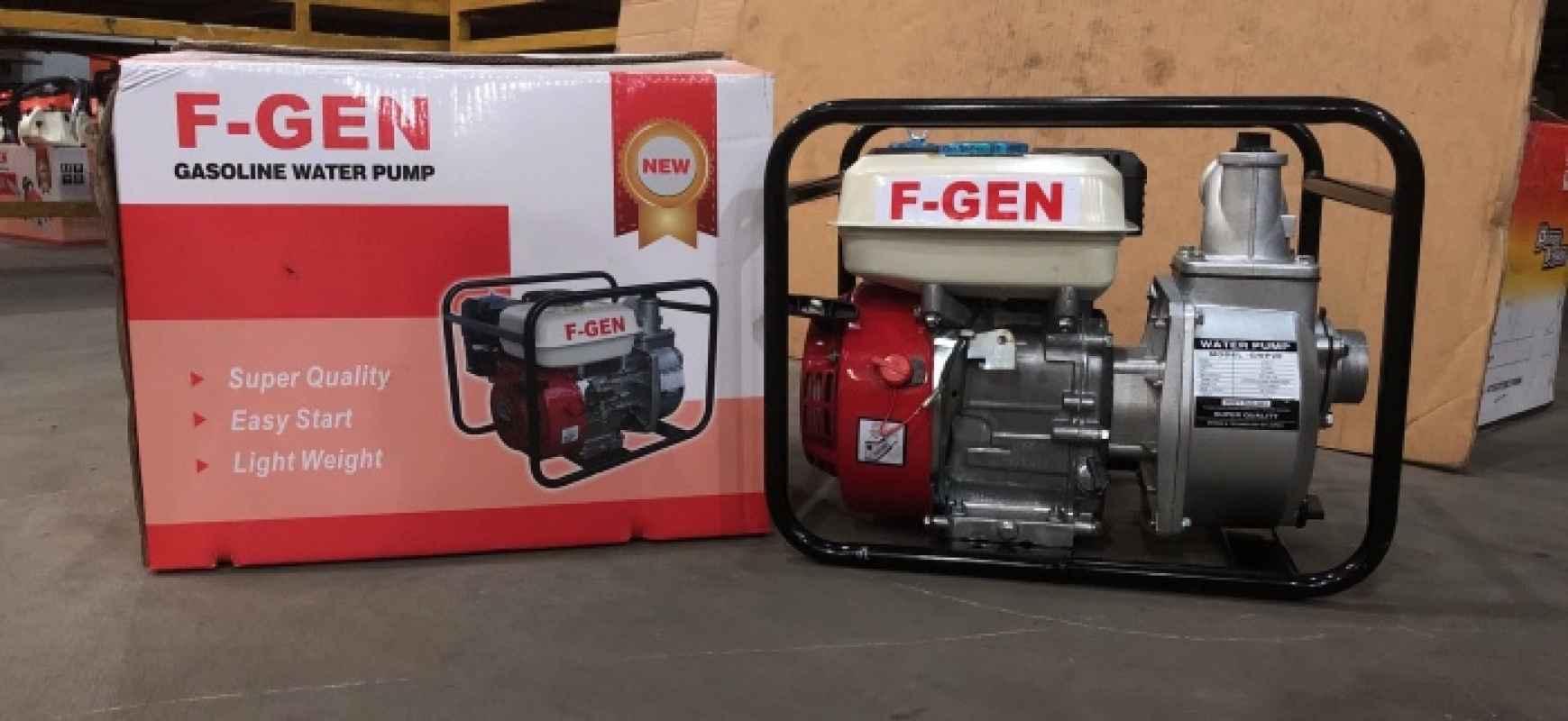 Promo Pompa Air Irigasi Gasoline Water Pump F-Gen 2Inch 5,5Hp Diskon 6% ...