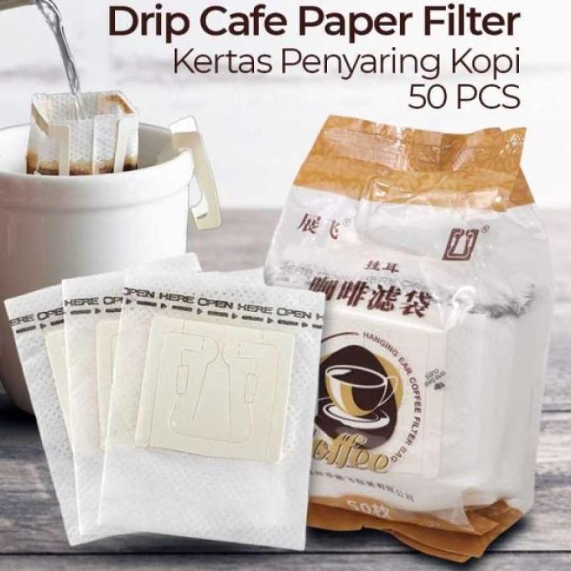 Promo Kertas Penyaring Kopi Drip Bag Cafe Paper Filter Coffee 50 Pcs ...