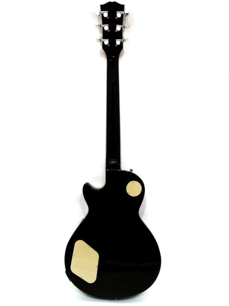 Jual Gitar Elektrik Merk Gibson Les Paul Warna Sunburst Black Hitam ...
