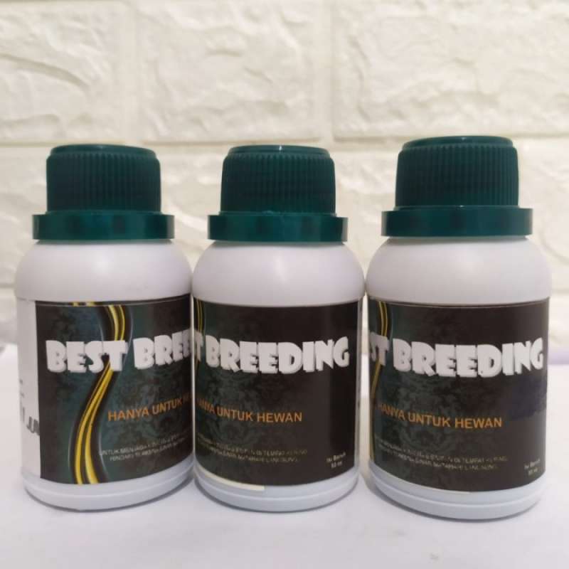 Promo best breeding 80ml vitamin ternak segala jenis burung Diskon 13% ...