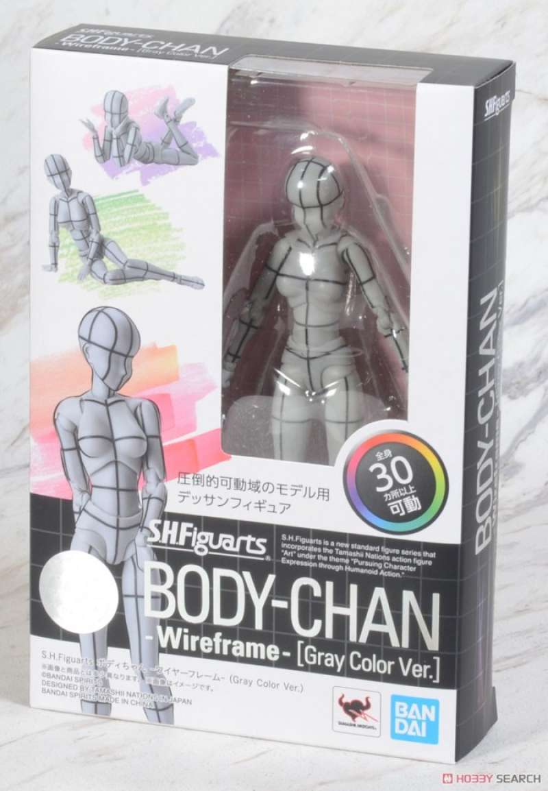 Jual Shf S.h.figuarts Body Chan - Wire Frame - Gray Color Ver. Di ...