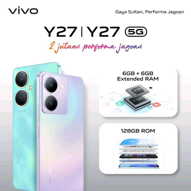 Jual Vivo Y27 | Y27 5g Series - Y27 5g Purple Di Seller Joedith Store - Cigadung, Kota Bandung ...