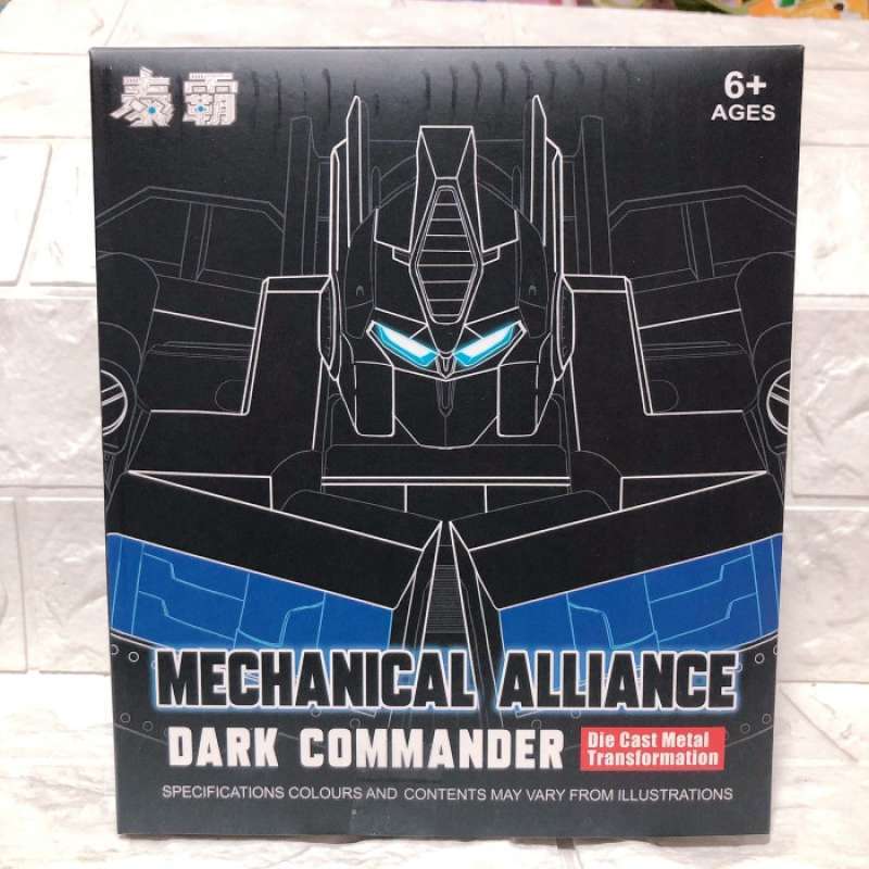 Promo Figure Transformers Optimus Prime Dark Commander Metal Version YS ...