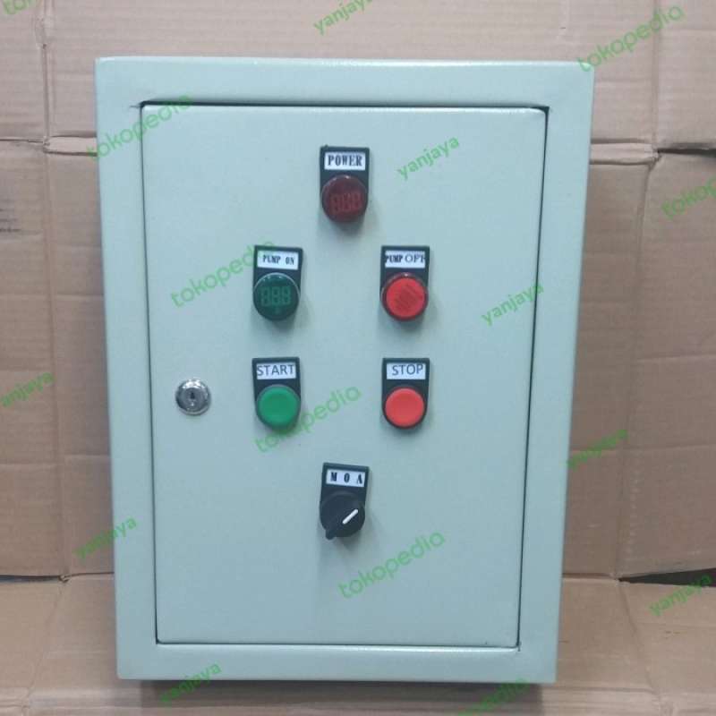 Promo PANEL POMPA 2TANKI 1PHASE 220V 1,5/2HP/PANEL POMPA OTOMATIS ...