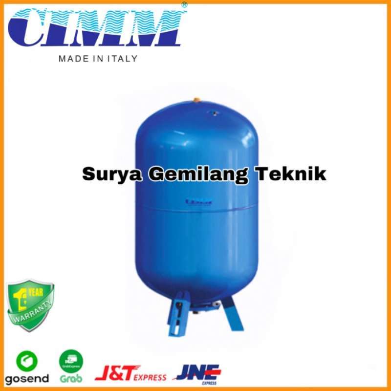 Promo PRESSURE TANK CIMM 100LITER 10 BAR TABUNG POMPA AIR PRESSURE TANK ...
