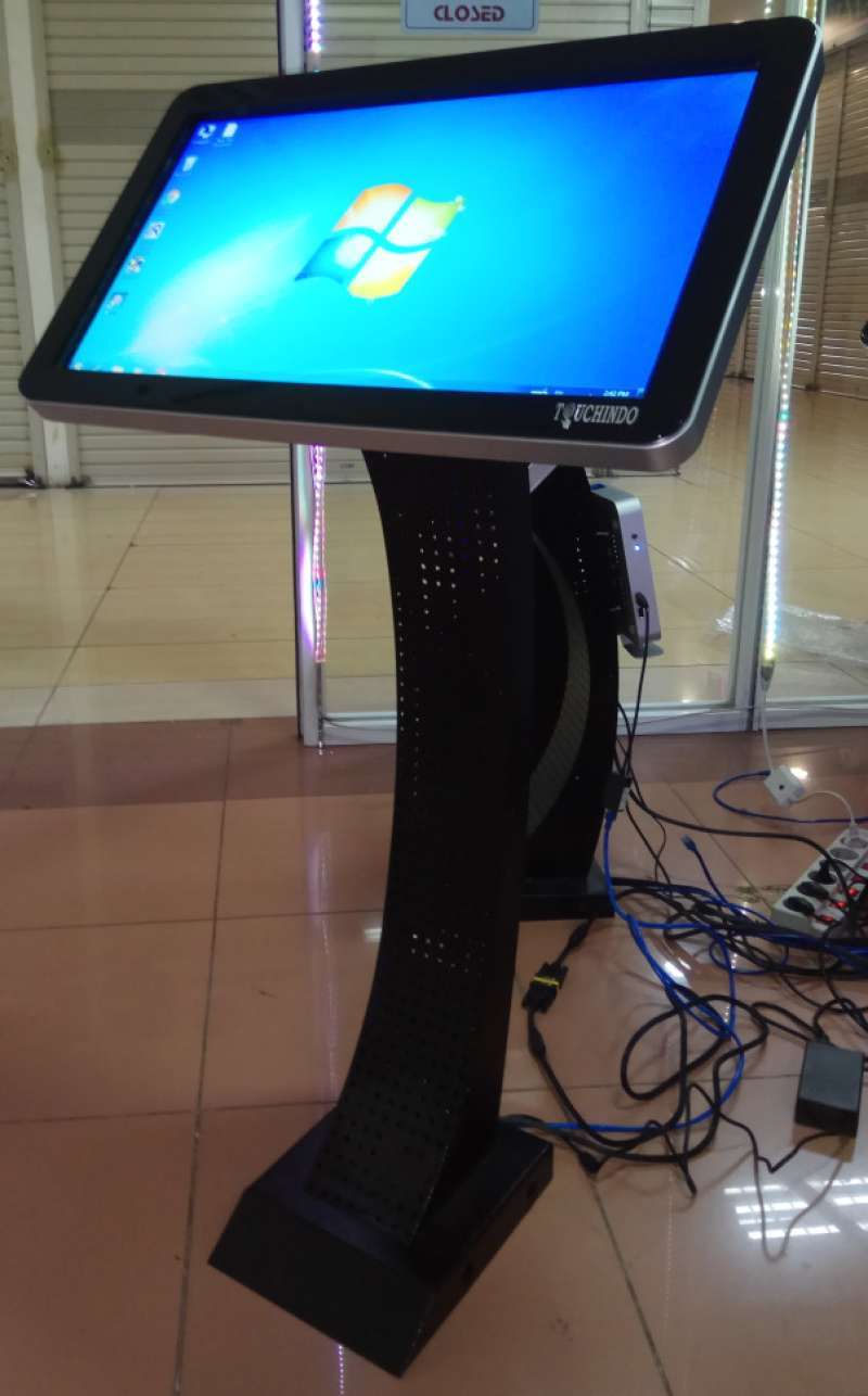 Promo Monitor Touchscreen 22 Inch Standing Tinggi 1 Meter Diskon 23% Di ...
