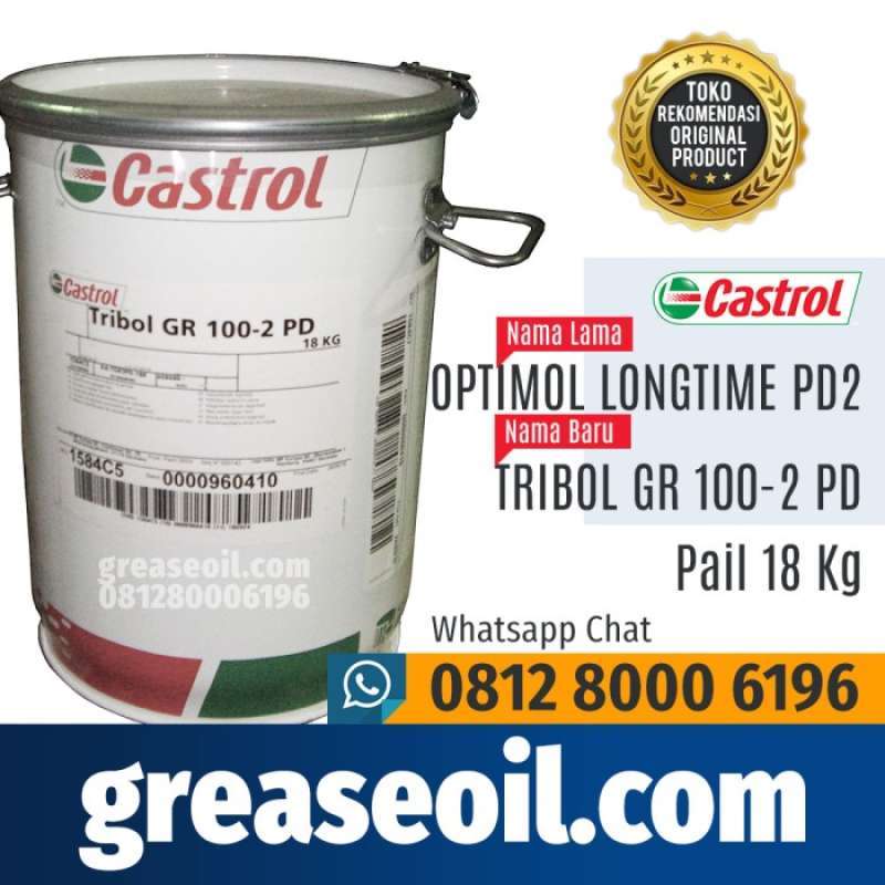 Promo Castrol Optimol Longtime PD2 ( Tribol GR100-2 PD ) Grease 18 KG Diskon 33% di Seller ...